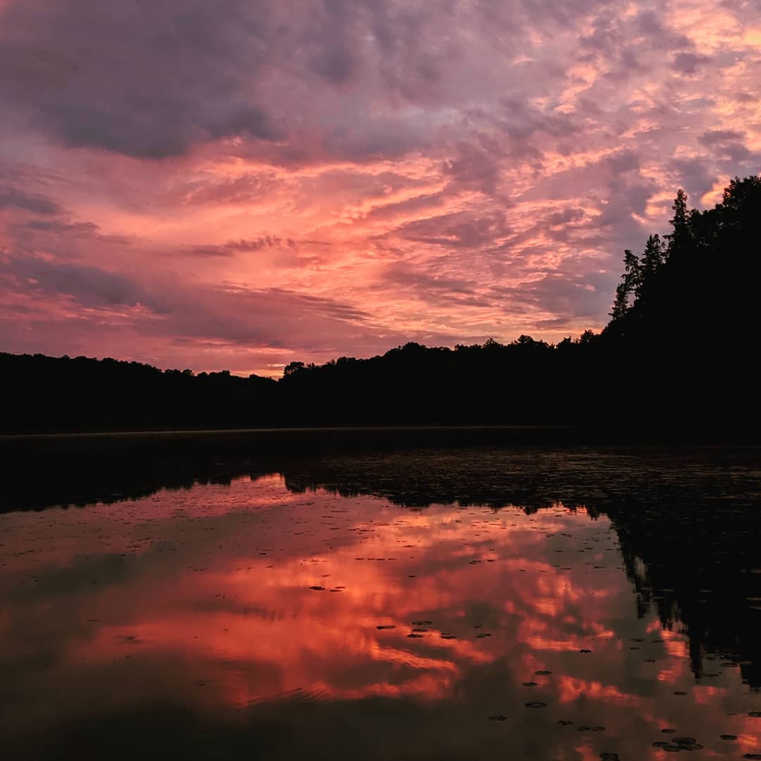 An evening on Mann Lake – Landreville